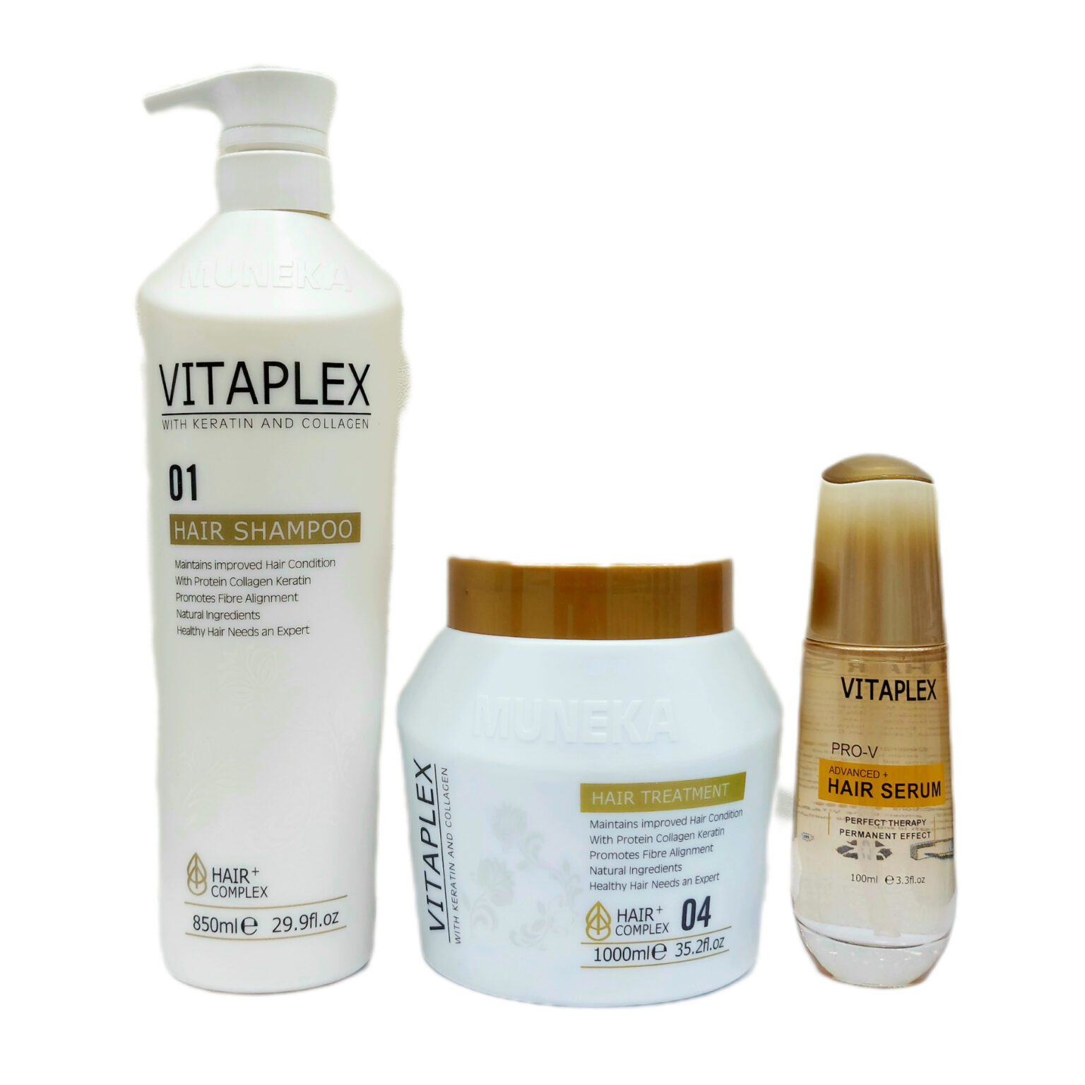 ماسک مو ویتاپلکس حاوی کراتین و کلاژن Vitaplex With Keratin Collagen ...